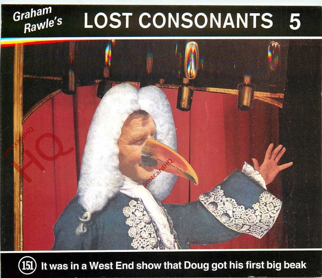 PICTURE POSTCARD::GRAHAM RAWLE'S Lost Consonants 141 (Humour) £2.39 ...
