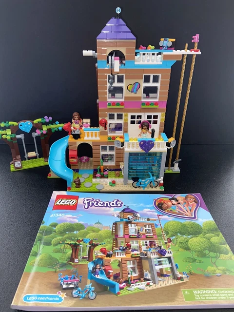 -LEGO FRIENDS FRIENDSHIP house 41340 Complete Olivia Emma Andrea Fire ...