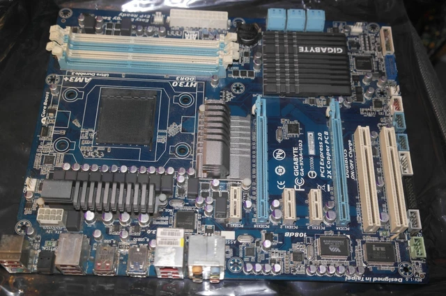 GIGABYTE GA-970A-UD3P MOTHERBOARD + AMD FX-6300 CPU & zalman CPU cooler + 8GbRam £39.99 ...