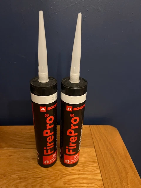 ROCKWOOL GREY FIREPRO High Expansion Intumescent Sealant 310ml ALL ...