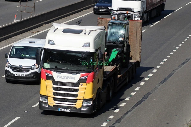 T261 LKW FOTO YG68 GXX Scania Tony Ward [M62 Lofthouse 16.06.23]CS EUR ...