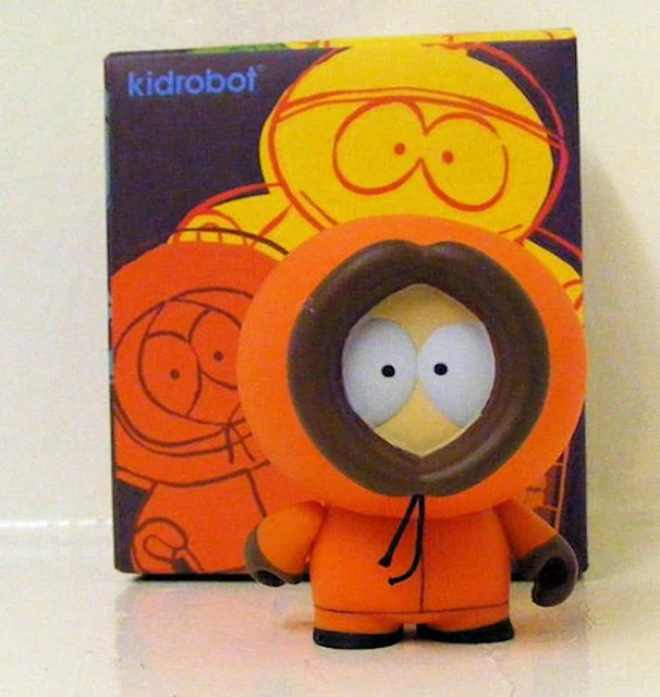 KIDROBOT SOUTH PARK KENNY & KYLE original statue 2 x Figure boxed ...