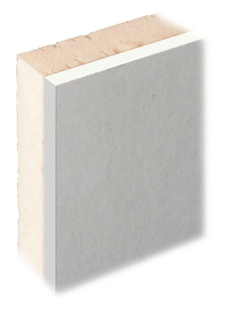 KNAUF XPS LAMINATE Plus Insulated Plasterboard Tapered Edge - 27mm x 1 ...