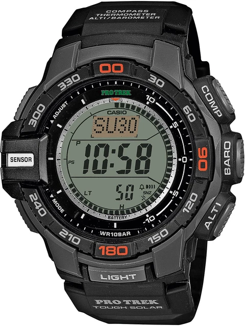 CASIO PRG-270-1ER PRO Trek solar Mens Watch 52mm 10ATM £169.70 ...