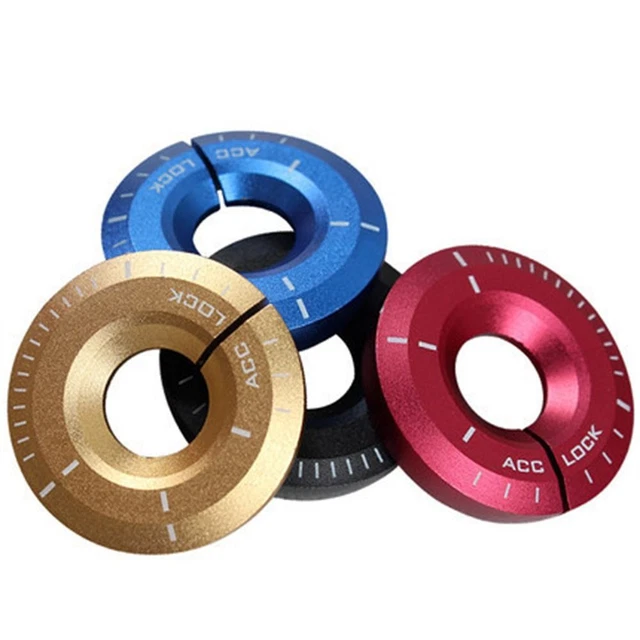 CIRCLE IGNITION SWITCH Sticker Car Switch Sticker Ignition Key Ring ...