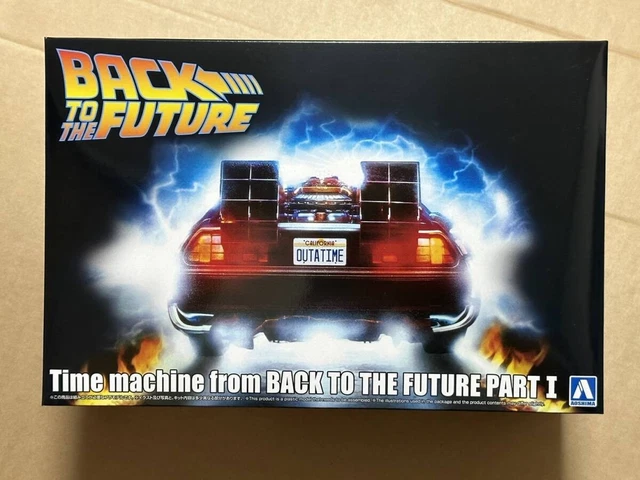 1/24 BACK TO the Future Part I Time Machine New Near Mint AOSHIMA ...