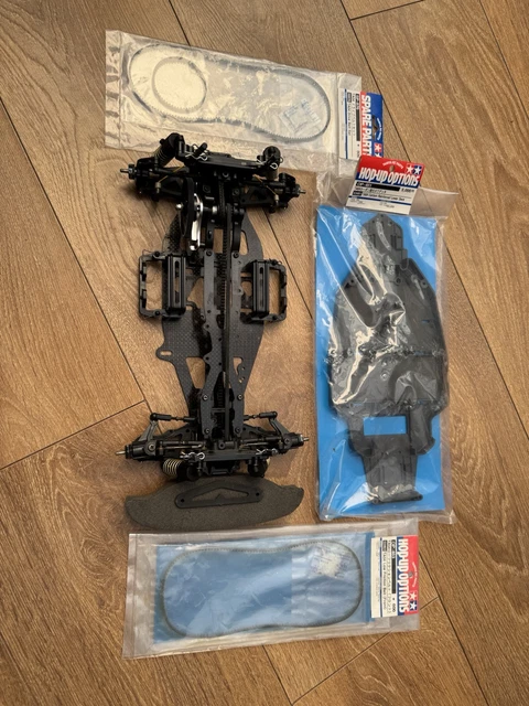 TAMIYA TA04 PRO With New Tub Chassis And New Belts £260.72 - PicClick UK