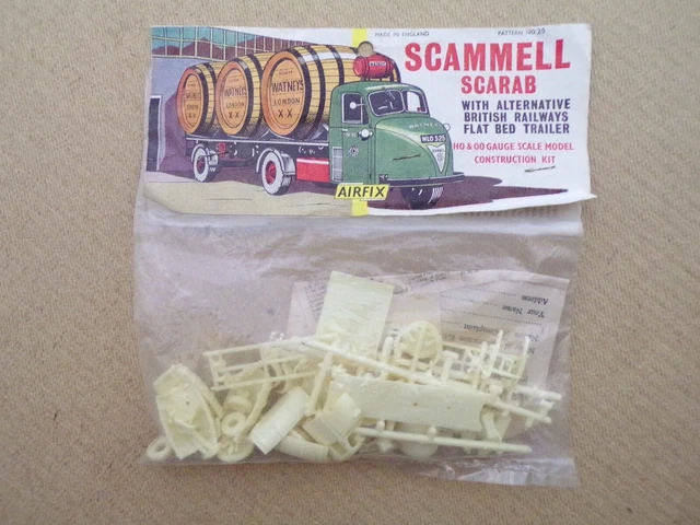VINTAGE BAGGED AIRFIX Scammell Scarab model kit £26.00 - PicClick UK
