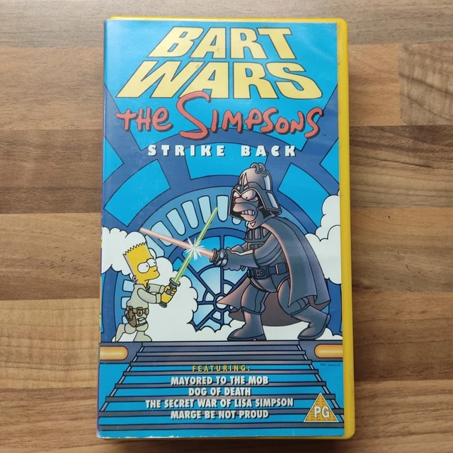 THE SIMPSONS - Bart Wars - VHS Video Tape - The Simpsons Strike Back £7 ...