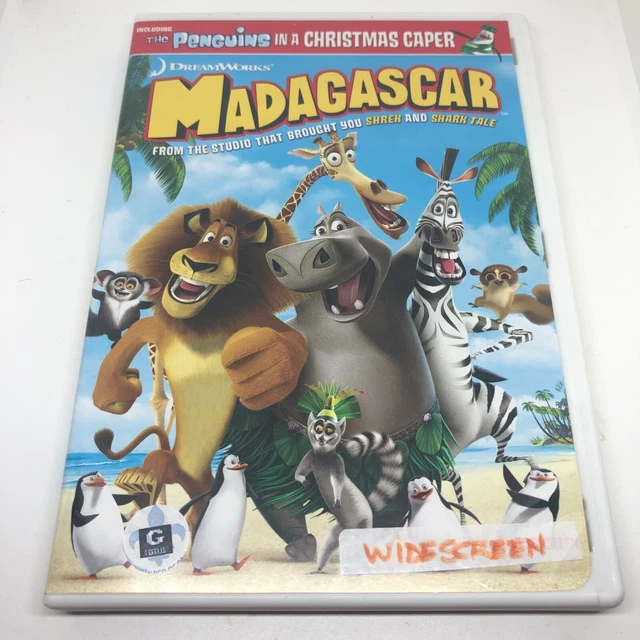 MADAGASCAR (DVD, 2005, Widescreen) Including The Penguin in a Christmas ...