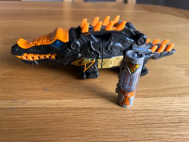 RARE POWER RANGERS Dino Charge Orange Deinosuchus Zord + orange ...