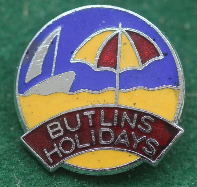 RARE BUTLIN’S HOLIDAY Camp Butlins Holidays Enamel Pin Badge £2.99 ...