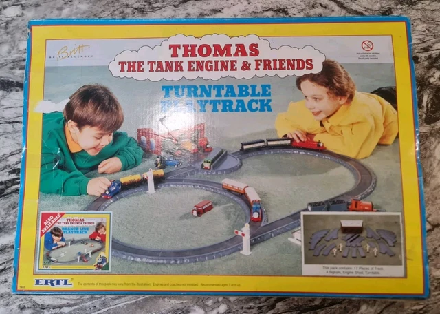 THOMAS THE TANK Engine Turntable Play Track ERTL 1996 Vintage Toy With ...