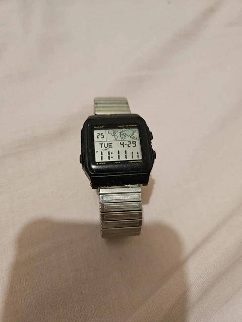 CASIO W-50U WORLD Time Module 643 Mens Digital Watch Vintage £97.43 ...