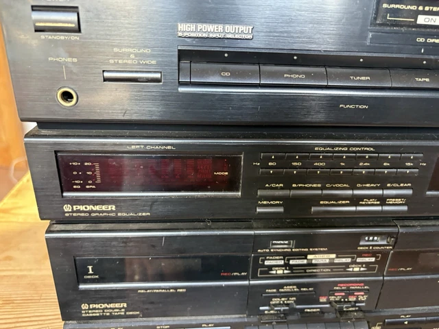 PIONEER HI-FI SEPARATES Stack System DC-Z92. Fully Working. £50.00 ...