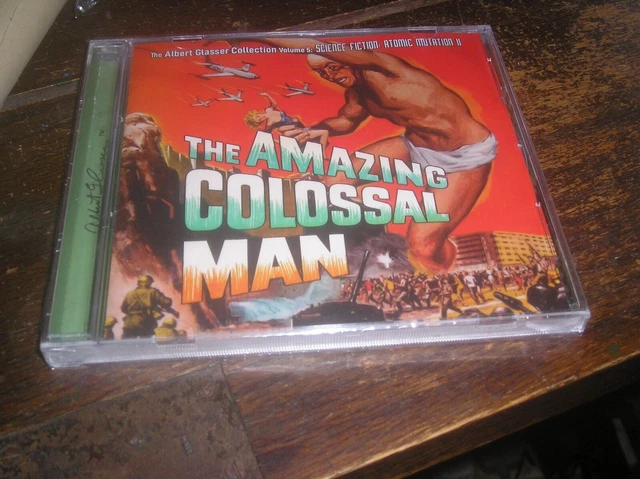 ALBERT GLASSER THE Amazing Colossal Man & War of the Colossal Beast ...