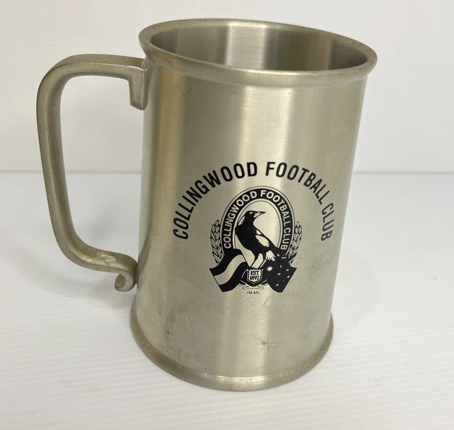 ANTIQUE FOOTBALL MUG 1980’s Collingwood Football Club Selwin Pewter Cup ...