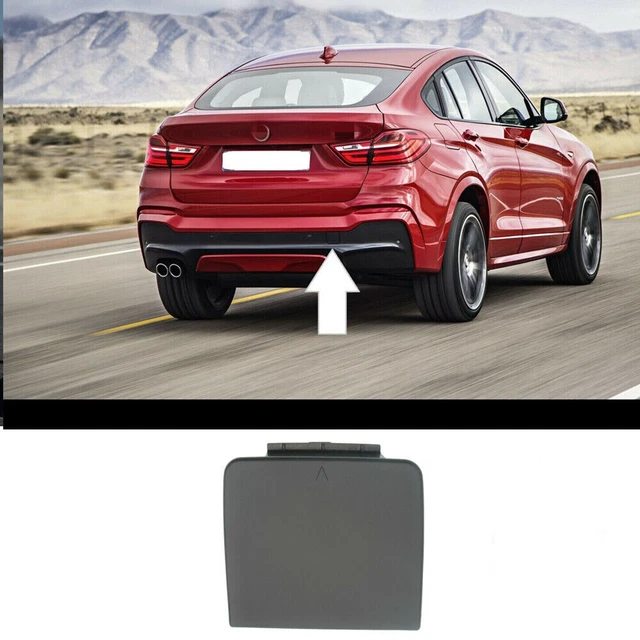 REAR BUMPER TOW Hook Eye Cover Cap 51128066750 For BMW X4 F26 M Sport ...