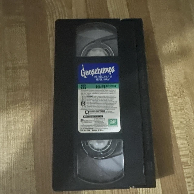 GOOSEBUMPS - THE Werewolf of Fever Swamp (VHS/EP, 1997) R.L. Stine ...