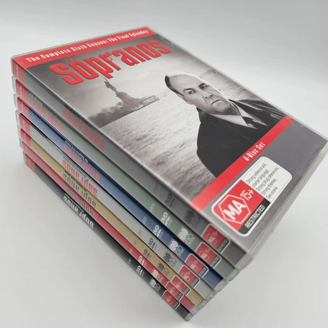 THE SOPRANOS COMPLETE DVD Collection 1 2 3 4 5 6 + Final Region 4 ...