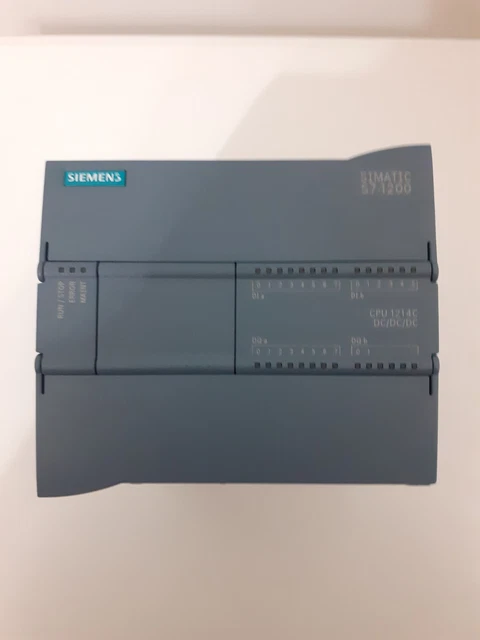 PLC SIEMENS SIMATIC S7-1200 Compact Cpu 1214C Dc/Dc/Dc £136.63 ...