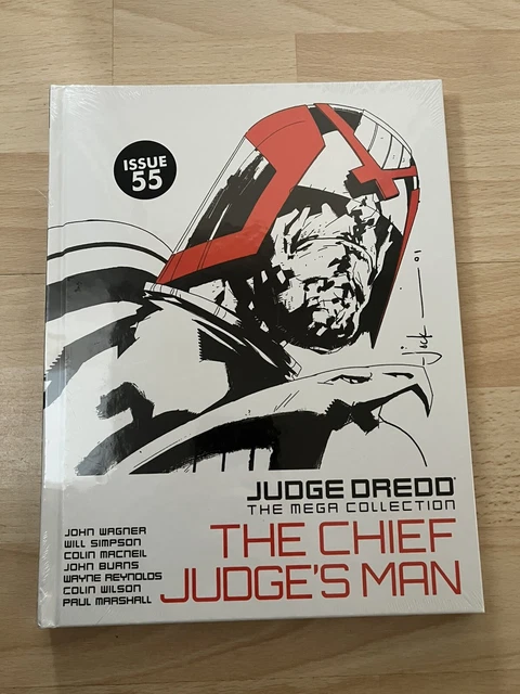 JUDGE DREDD MEGA Collection The Chief Judges Man Hardcover - NEW SEALED ...