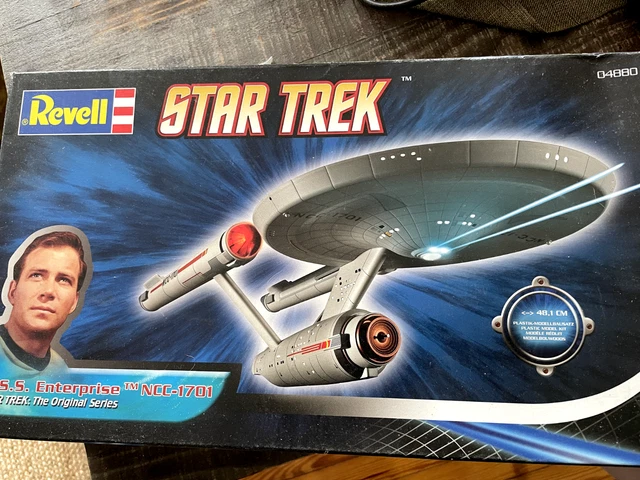 REVELL MODELLBAUSATZ STAR Trek U.S.S. Enterprise NCC-1701, 04880 EUR 11 ...