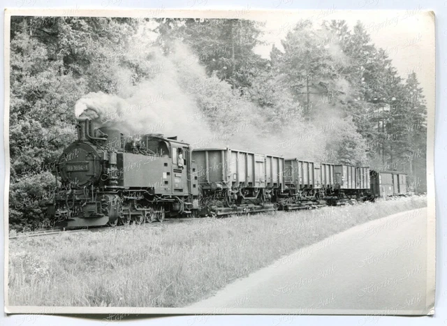 EISENBAHN FOTO DDR Dampflok DR 99 1694 Ort unbekannt (A657) EUR 3,65 ...