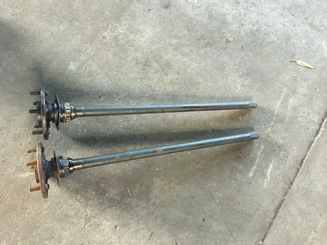 HOLDEN HQ HX Hz Hq Wb 10 Bolt Salisbury 28 Splns Axles Drum Brkes Good ...