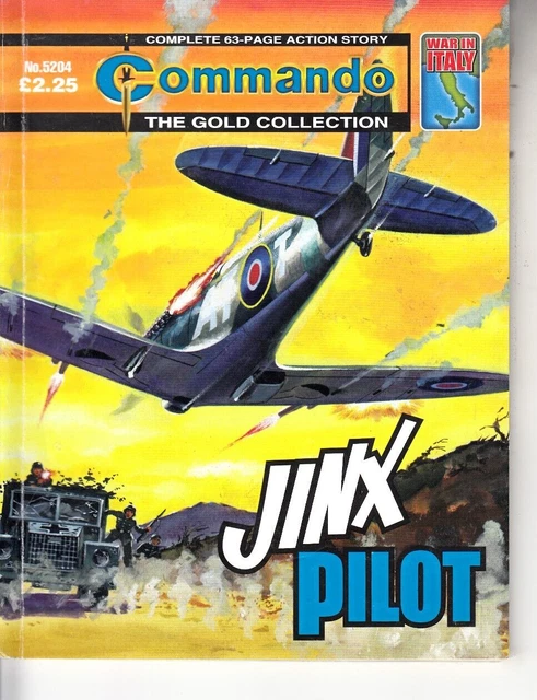 COMMANDO COMIC JINX PILOT Issue No 5204 EUR 6,92 - PicClick IT