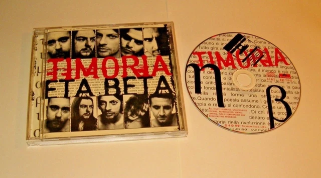 TIMORIA - ETA Beta - Omar Pedrini - Francesco Renga Cd 1997 Raro Fuori ...