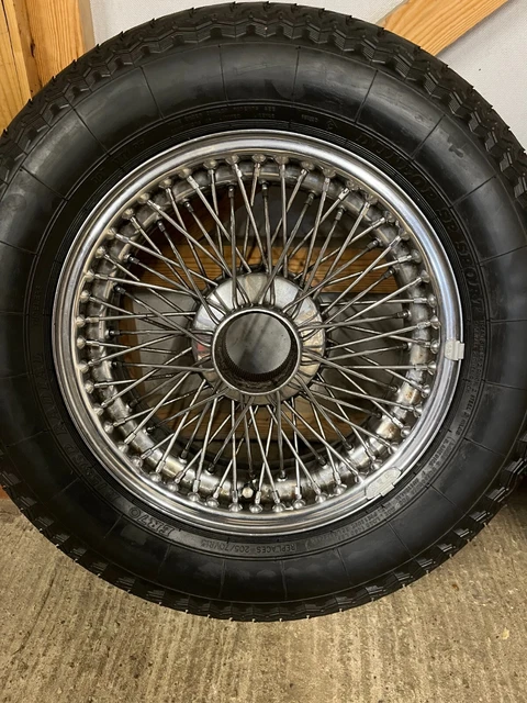 JAGUAR SERIES 3 E-Type Wire Wheels £400.00 - PicClick UK