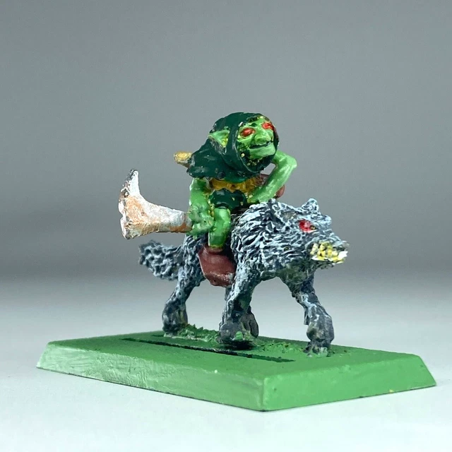 GOBLIN WOLF RIDER Orcs & Goblins - Citadel Warhammer Fantasy Metal ...