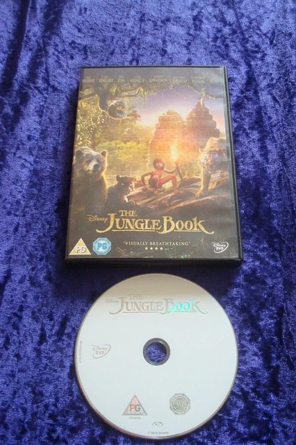 DVD THE JUNGLE Book Walt Disney Remake Murray Kindsley Elba Walken ...