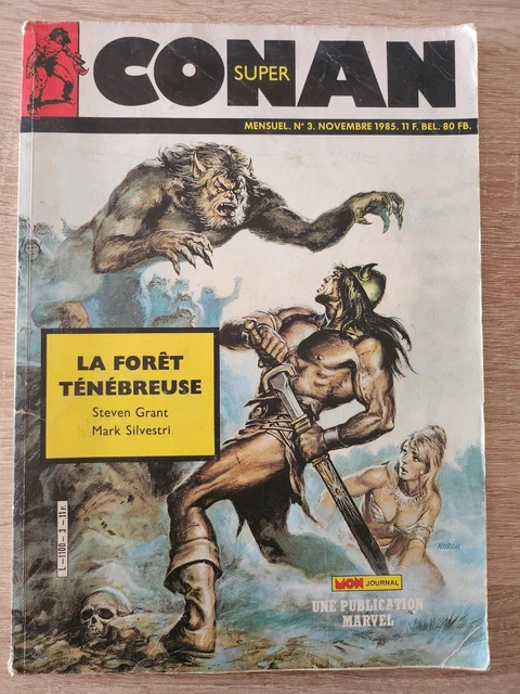 BD SUPER CONAN n°5 - Ed. Aventures et Voyages Novembre 1985 EUR 6,90 ...
