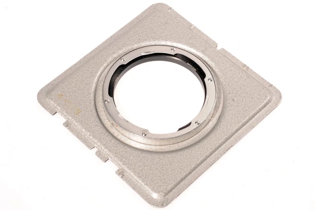 PLAUBEL PECO JUNIOR Objektiv Platine Lens Board Adapter Pentacon Six ...