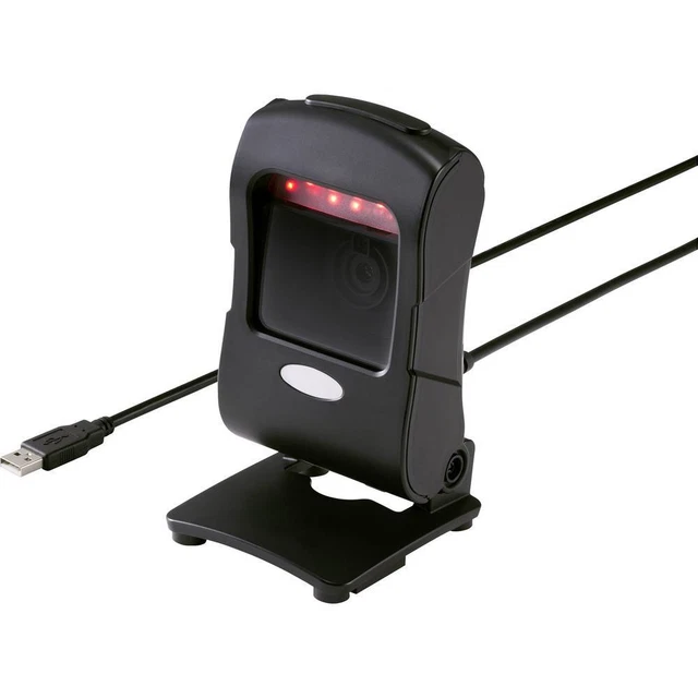 RENKFORCE LECTEUR DE code-barres 2D filaire 2D imagerie noir scanner de ...