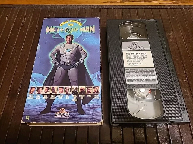 METEOR MAN (VHS, 1994) VG+ Shape! 90's Cult Classic Comedy Robert ...