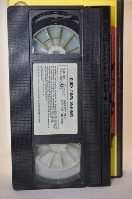 1959 QUICK DRAW McGraw Hanna Barbera PAL VHS Video Cartoons Animation ... 1959 QUICK DRAW McGraw Hanna Barbera PAL VHS Video Cartoons Animation ...