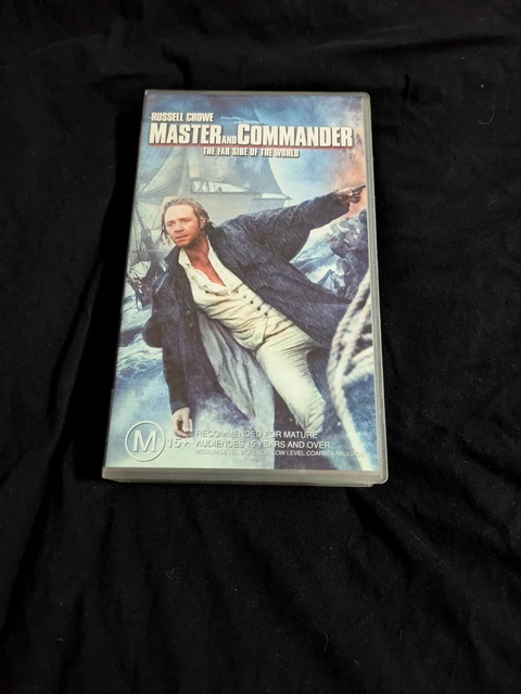 MASTER AND COMMANDER: The Far Side of the World (VHS, 2003) Russell ...