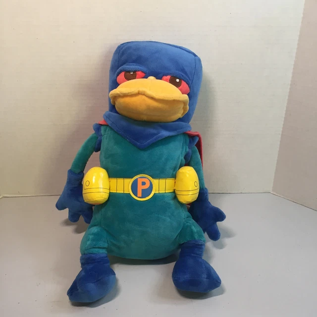 DISNEY STORE PHINEAS And Ferb Perry The Platypus Agent P Soft Plush Toy ...