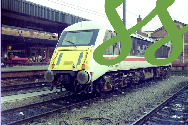 UK RAILWAYS 35MM COLOUR NEGATIVE: 89001 at DONCASTER STATION 21-01-1989 ...