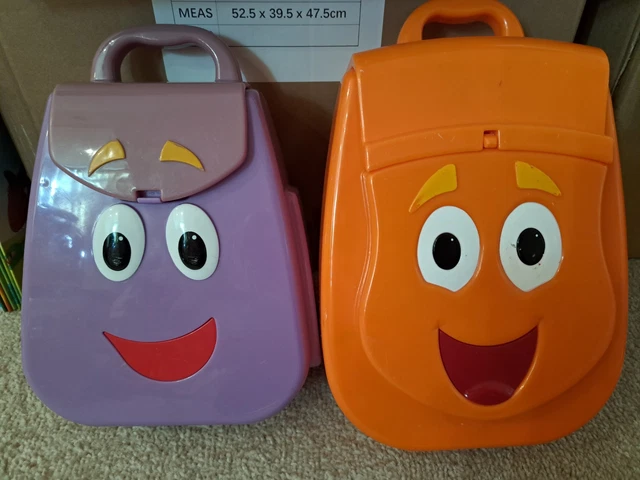 VINTAGE DORA THE Explorer And Go Diego Go Talking Backpacks £16.32 ...