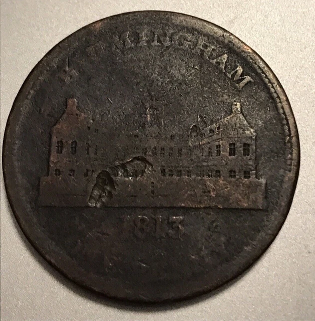 BIRMINGHAM WORKHOUSE ONE Pound Token Dated 1813 £8.00 - PicClick UK