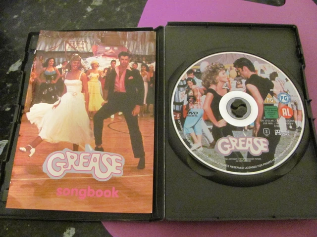 GREASE WIDESCREEN DVD John Travolta Olivia Newton-John Region 2 ...