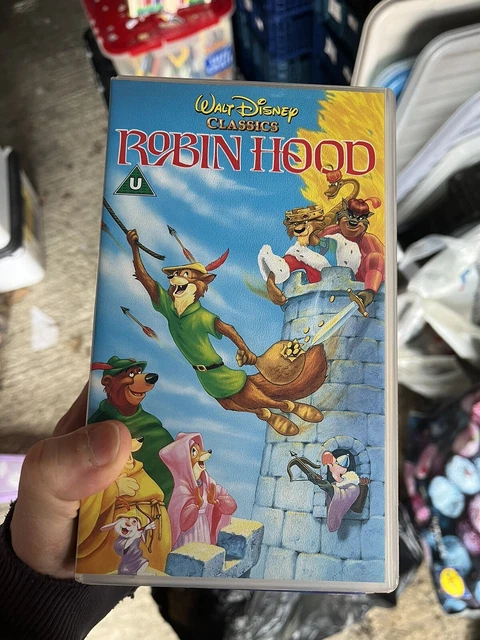 WALT DISNEY ROBIN Hood Vhs £7.00 - PicClick UK