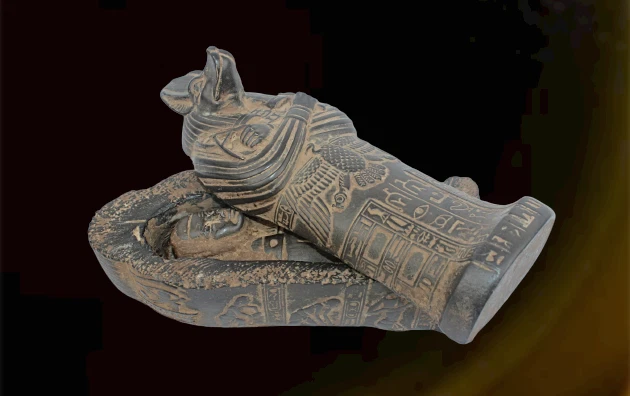 ÉGYPTE ANCIENNE ANUBIS Ushabti Momie Tombe Cercueil Shabti Civilisation ...