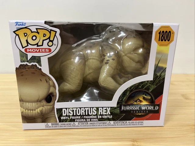 FUNKO POP! MOVIES Jurassic World Rebirth Distortus Rex Vinyl Figure ...