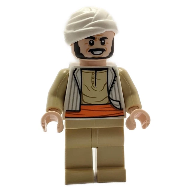 LEGO® INDIANA JONES Minifigure - Sallah (iaj051) de Raiders of the Lost ...