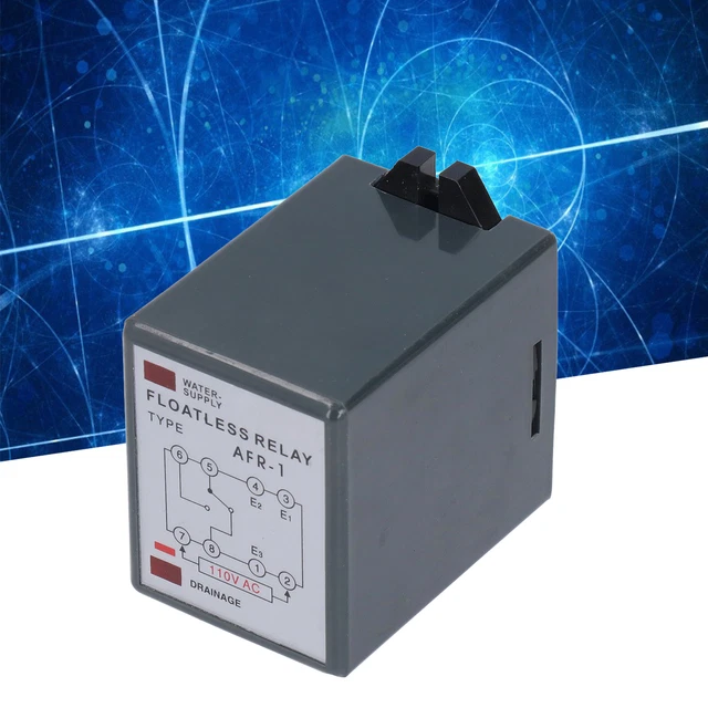 Liquid Level Controller Floatless Relay Water Level Switch Ac 110v Afr‑1 Eur 14 22 Picclick Fr